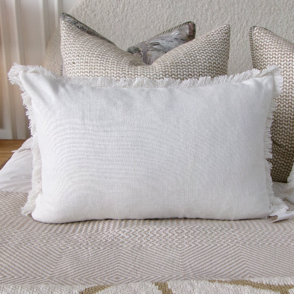 White - Scatter Cushion– Urban Yuppi